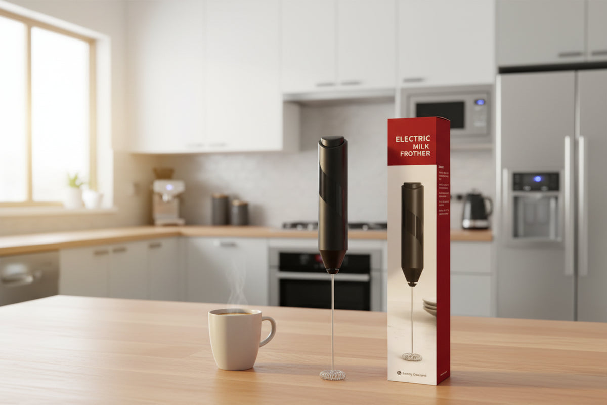 Electric Milk Frother - Batteries Not Included – Hooked on Pickin'