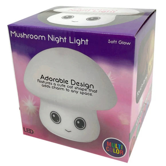 Soft Mushy Color Changing Mushroom Lamp Night Light – Hooked on Pickin'