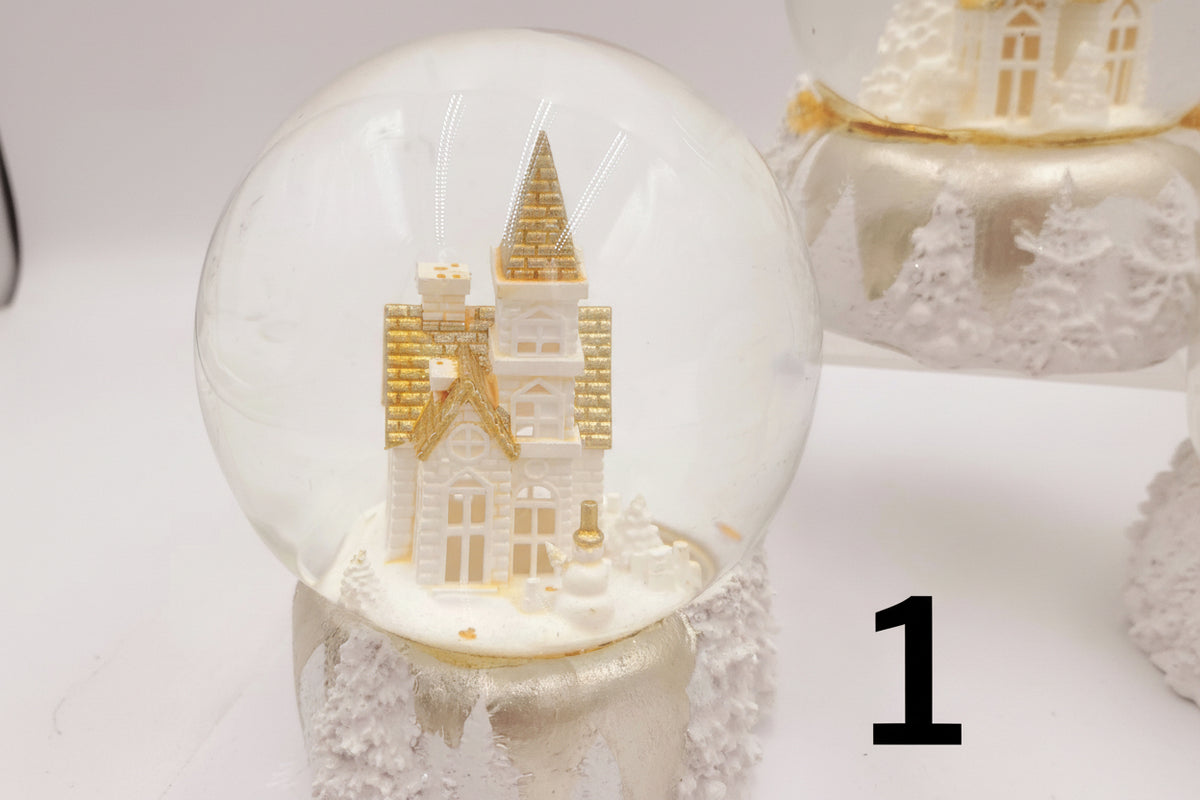 Lighted Holiday VIllage Scene Water Globe-3 Styles to Choose From ...