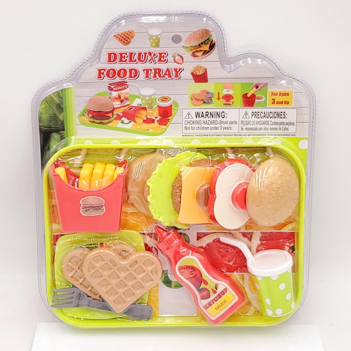 Deluxe Food Tray Play Set-2 Different Ones To Choose From! – Hooked on ...