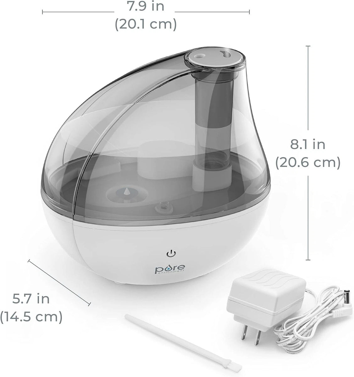 Pure Enrichment MistAire Ultrasonic Cool Mist Humidifier – Hooked on ...